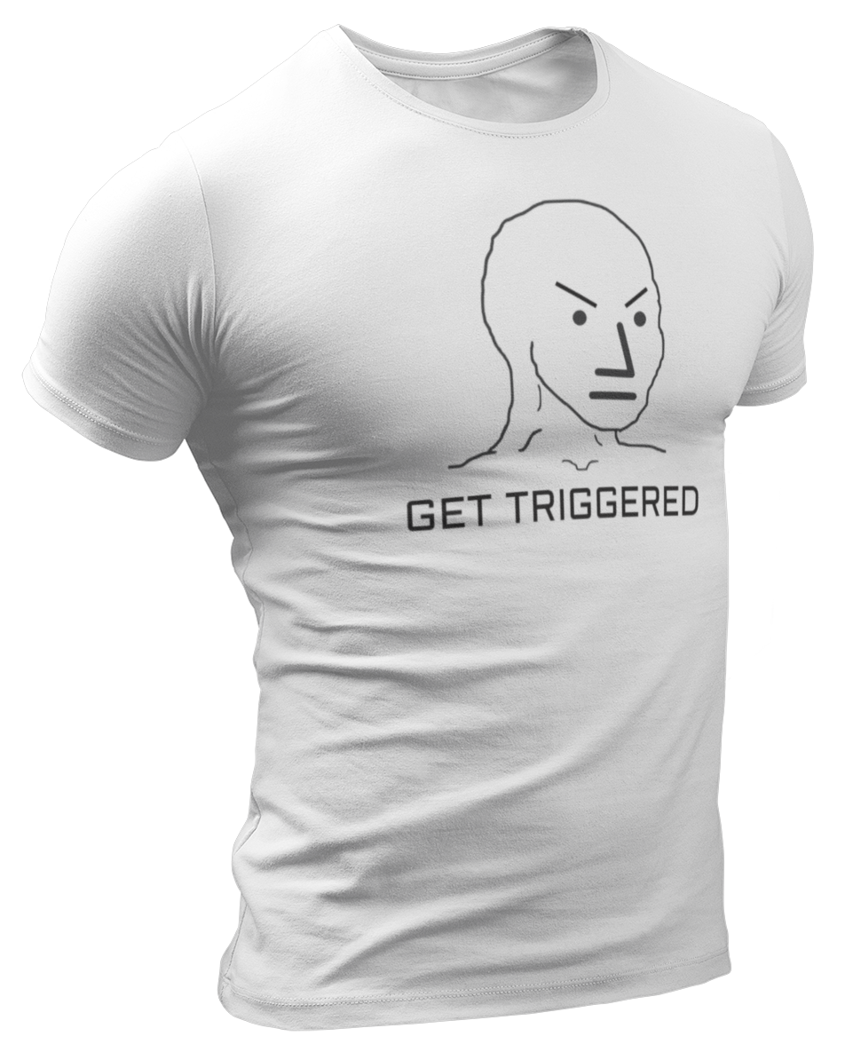 Get Triggered NPC Tee – Crusader Outlet