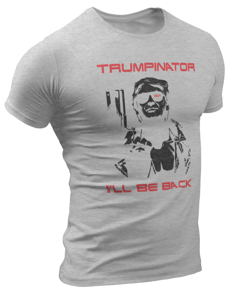 Trumpinator 2024, I'll Be Back Tee – Crusader Outlet