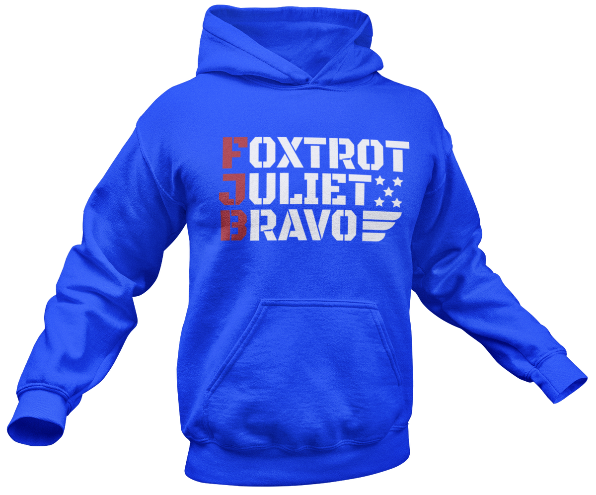 Foxtrot Juliet Bravo FJB Hoodie – Crusader Outlet
