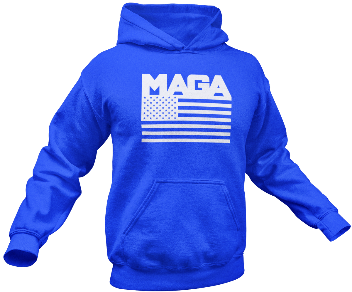MAGA Flag Hoodie – Crusader Outlet