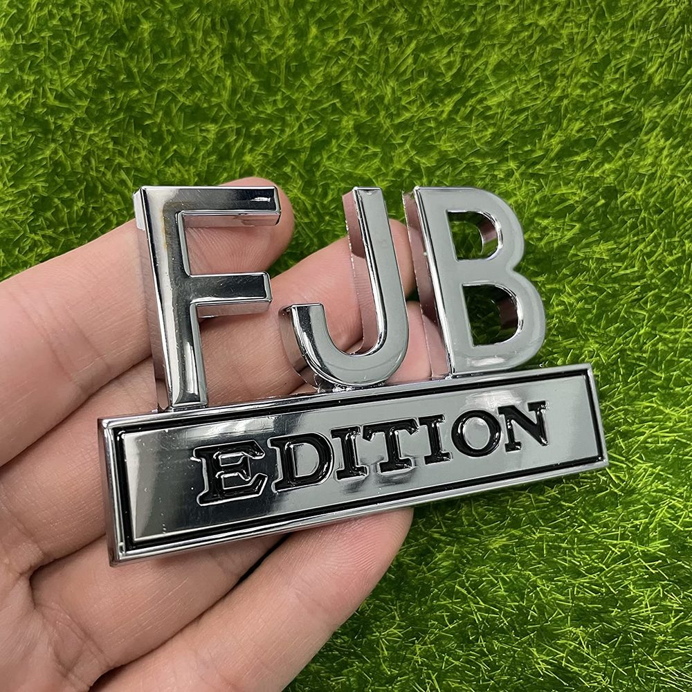 FJB Emblem - Chrome & Black – Crusader Outlet